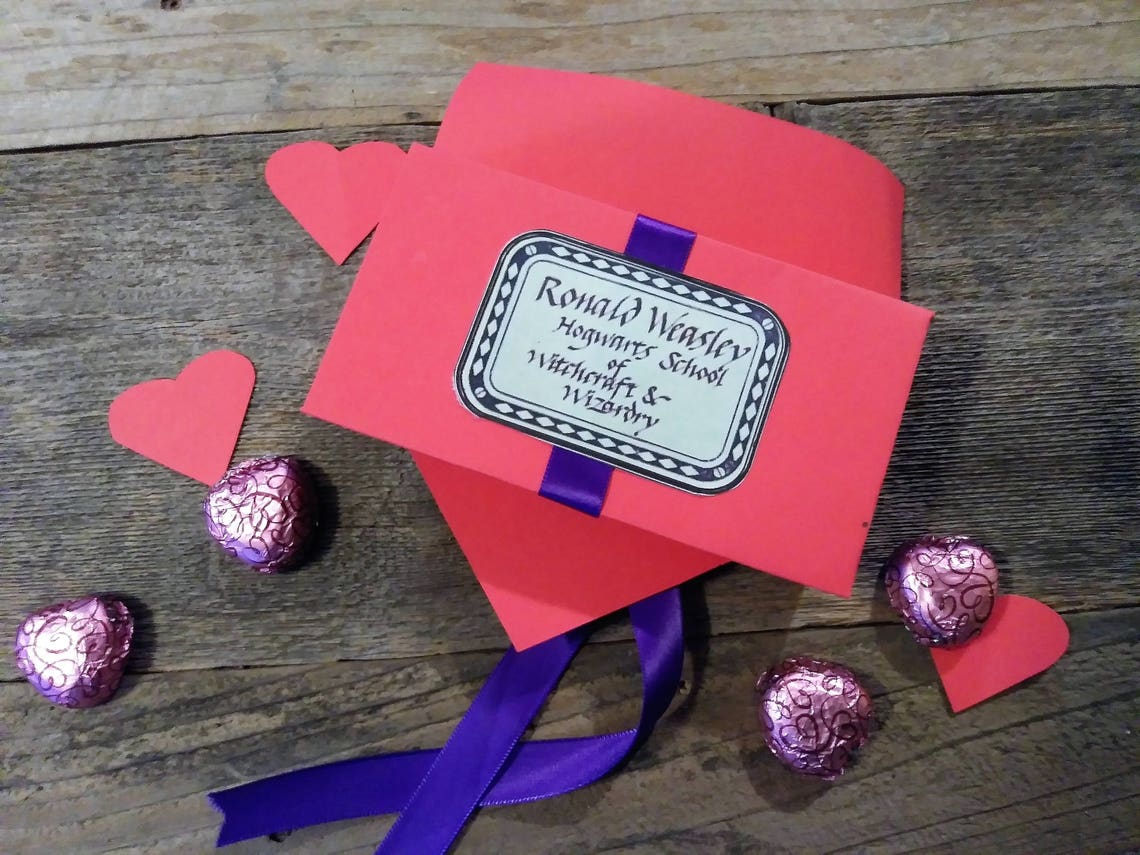 Printable Howler Card Box (editable) - Etsy