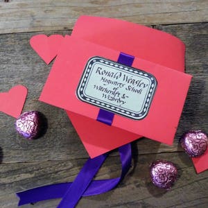 Printable Howler Card Box (editable) - Etsy