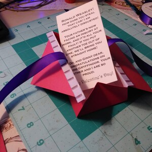 Printable Howler Card Box (editable) - Etsy