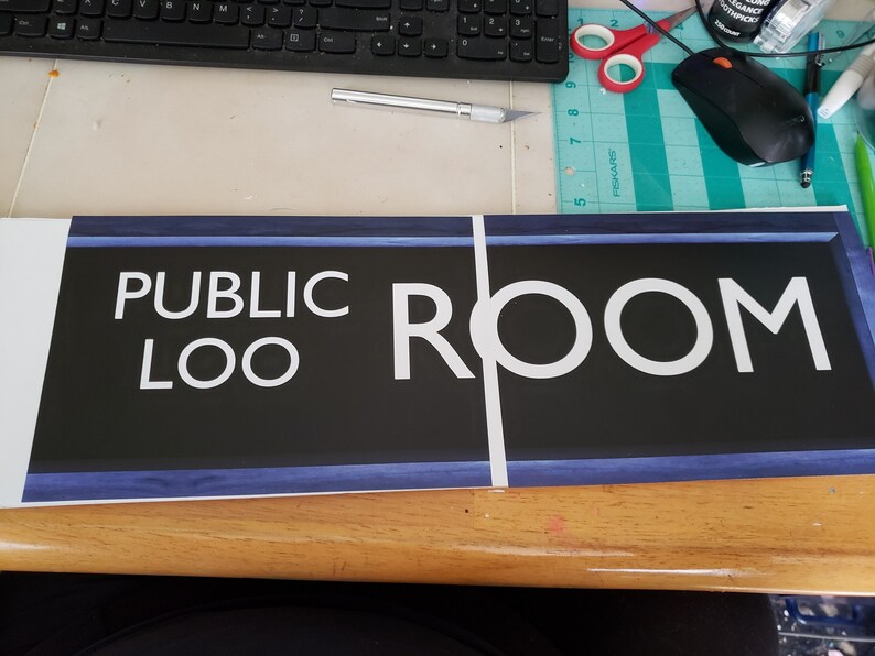 Printable Doctor Who Inspired Sign - Etsy