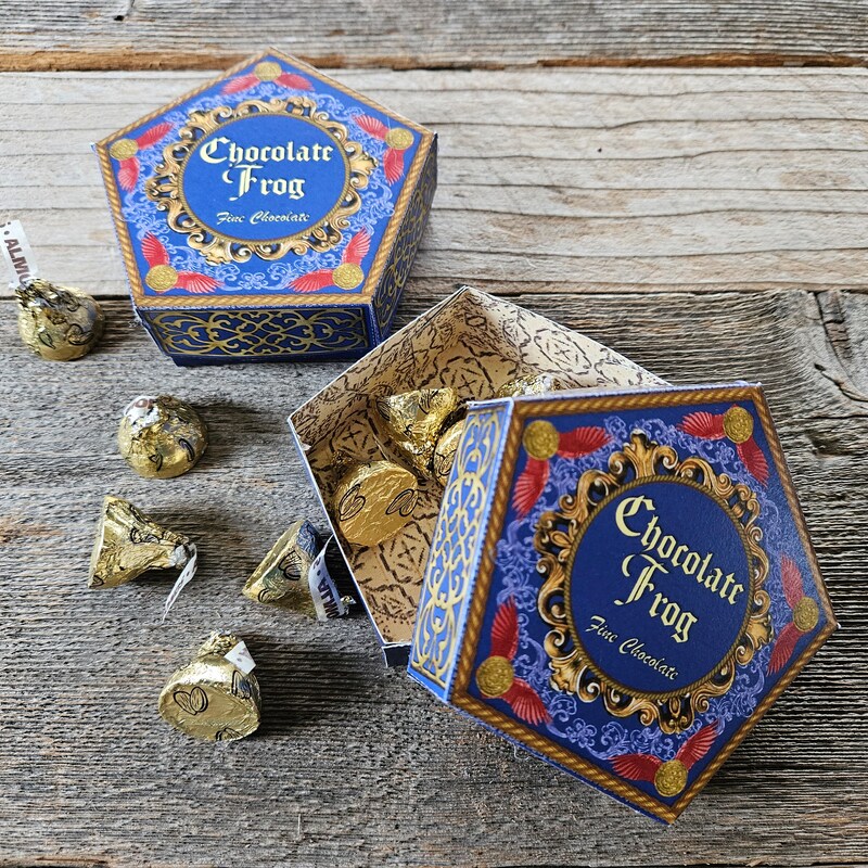 Chocolate Frog Box - Etsy