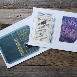 Printable Spellbook Favor Boxes (editable Text) - Etsy