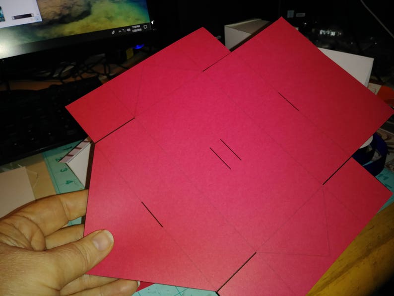 Printable Howler Card Box (editable) - Etsy