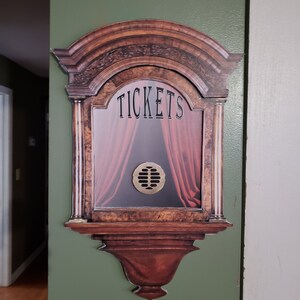 Printable Movie Marquee/ Ticket Window Sign - Etsy