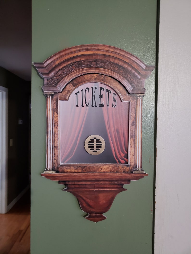 Printable Movie Marquee/ Ticket Window Sign - Etsy