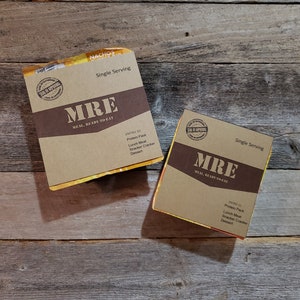 Printable MRE Lunchable Label (editable) - Etsy