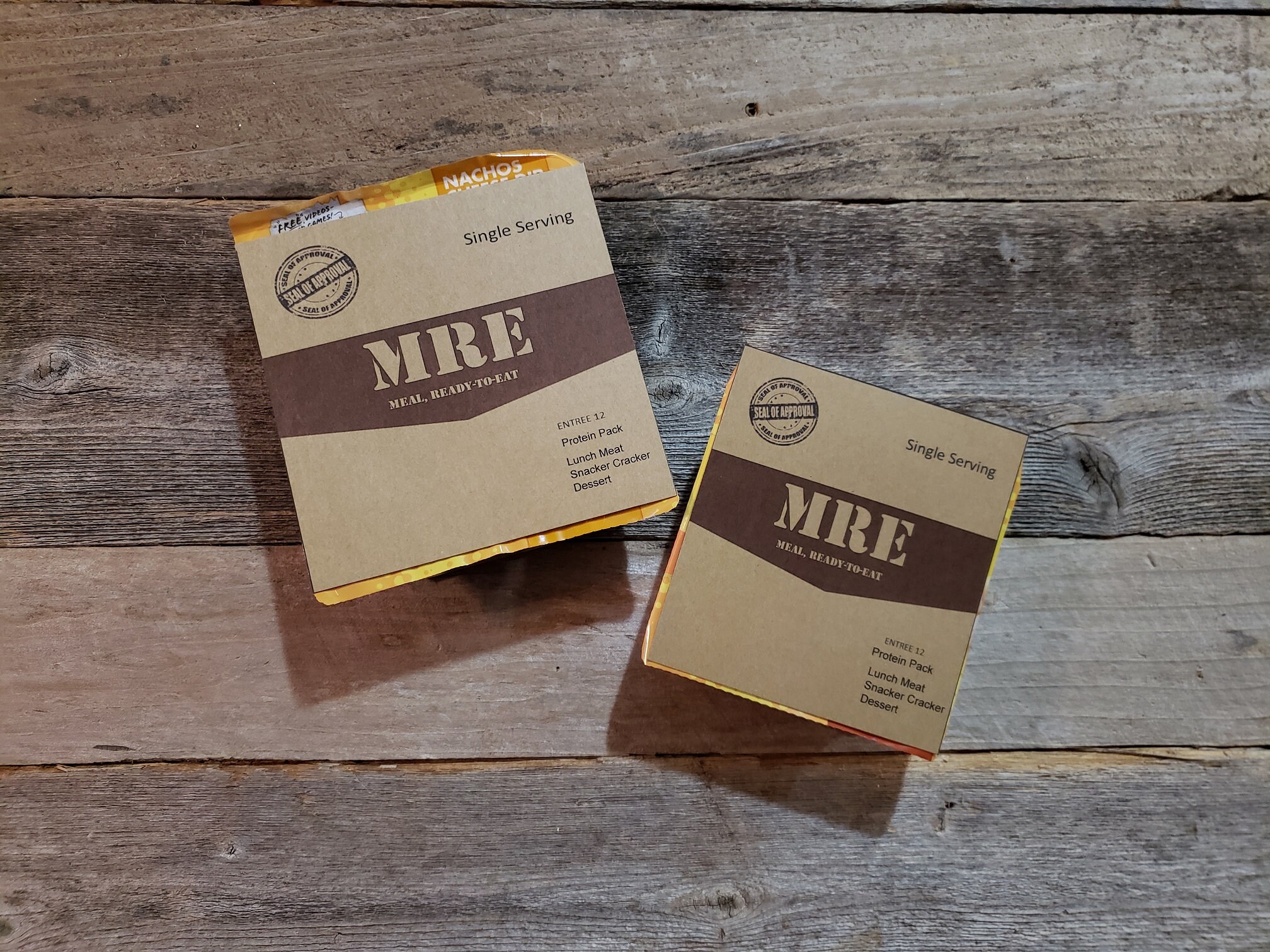 Printable MRE Lunchable Label editable | Etsy
