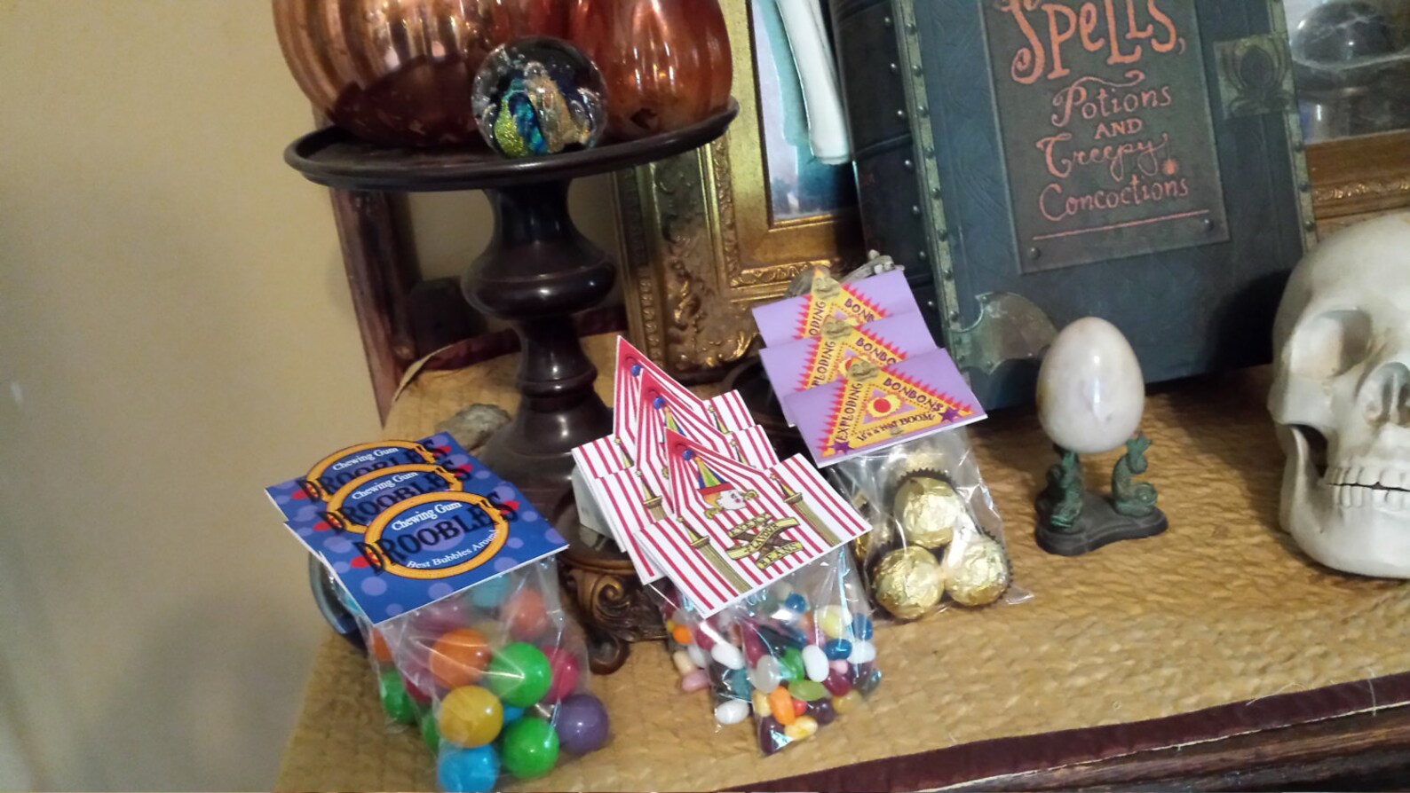 Printable Wizard Bonbon Treat Bag Topper | Etsy