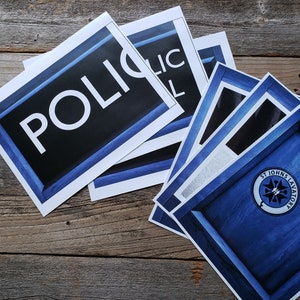 Printable Doctor Who Inspired Sign - Etsy