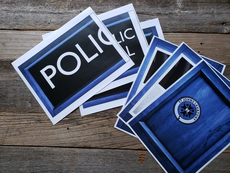 Printable Doctor Who Inspired Sign - Etsy