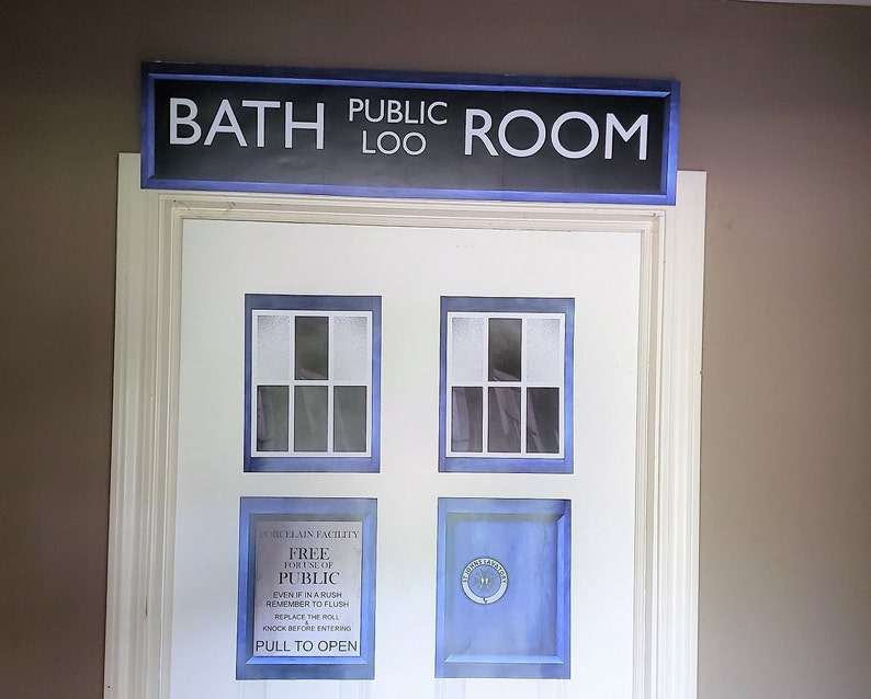 Printable Doctor Who Inspired Sign - Etsy