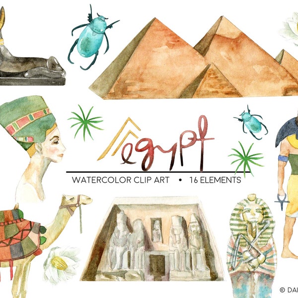 Egypt Clip Art - Etsy