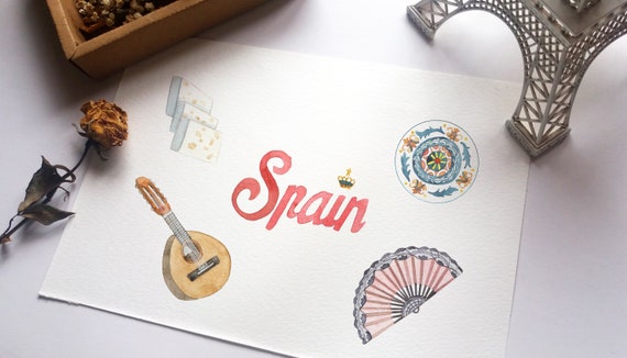 Spanish Passport Clip Art