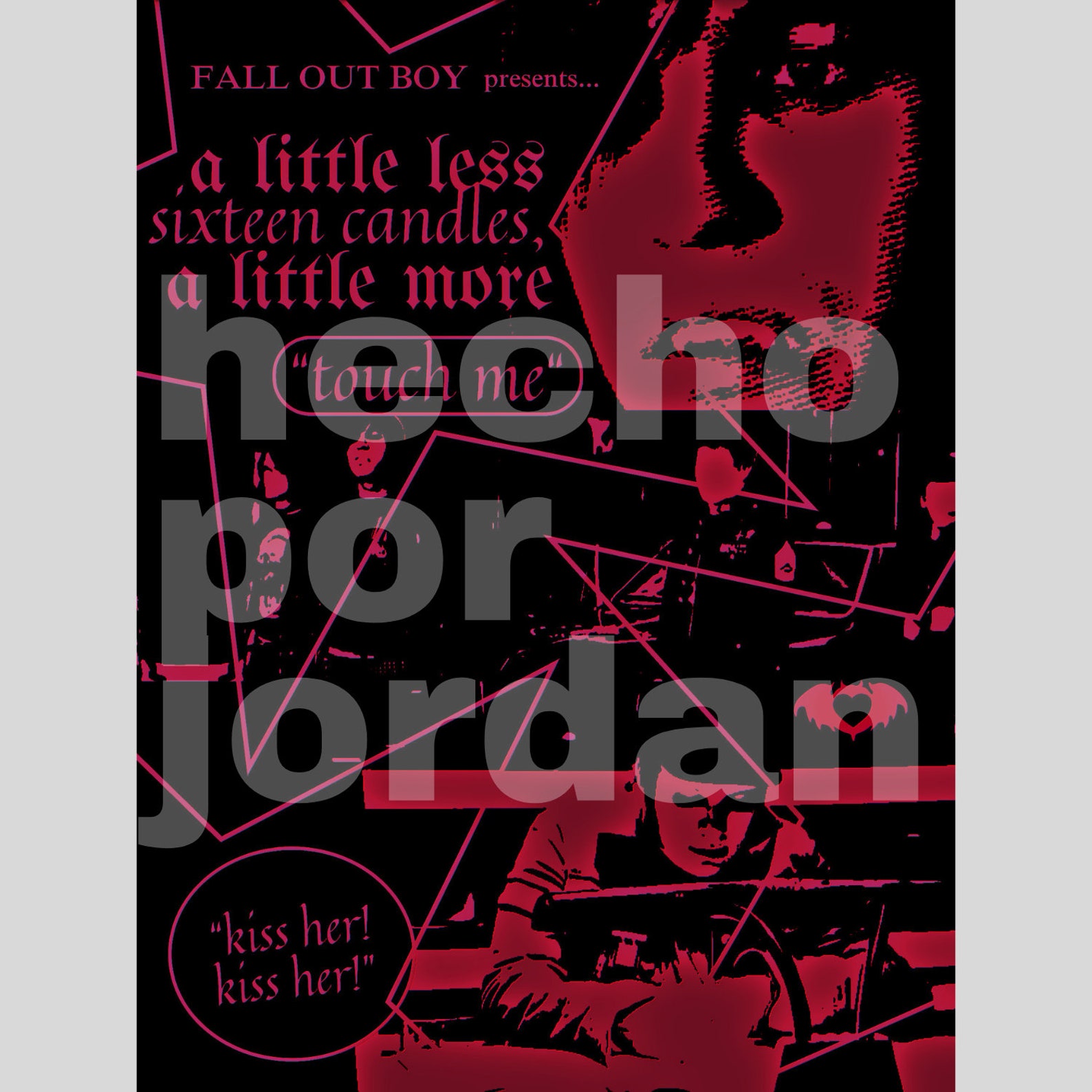 Fall Out Boy "a Little Less Sixteen Candles" Poster DIGITAL DOWNLOAD - Etsy