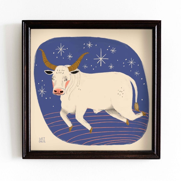 Taurus Art - Etsy
