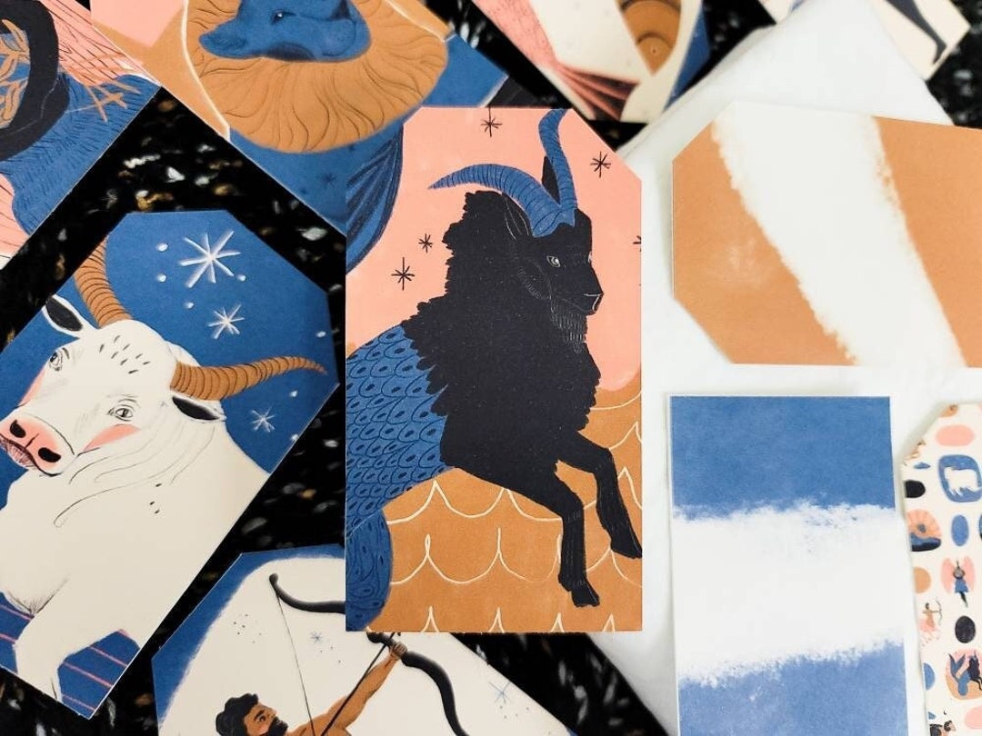 Zodiac Printable Gift Tags - Etsy