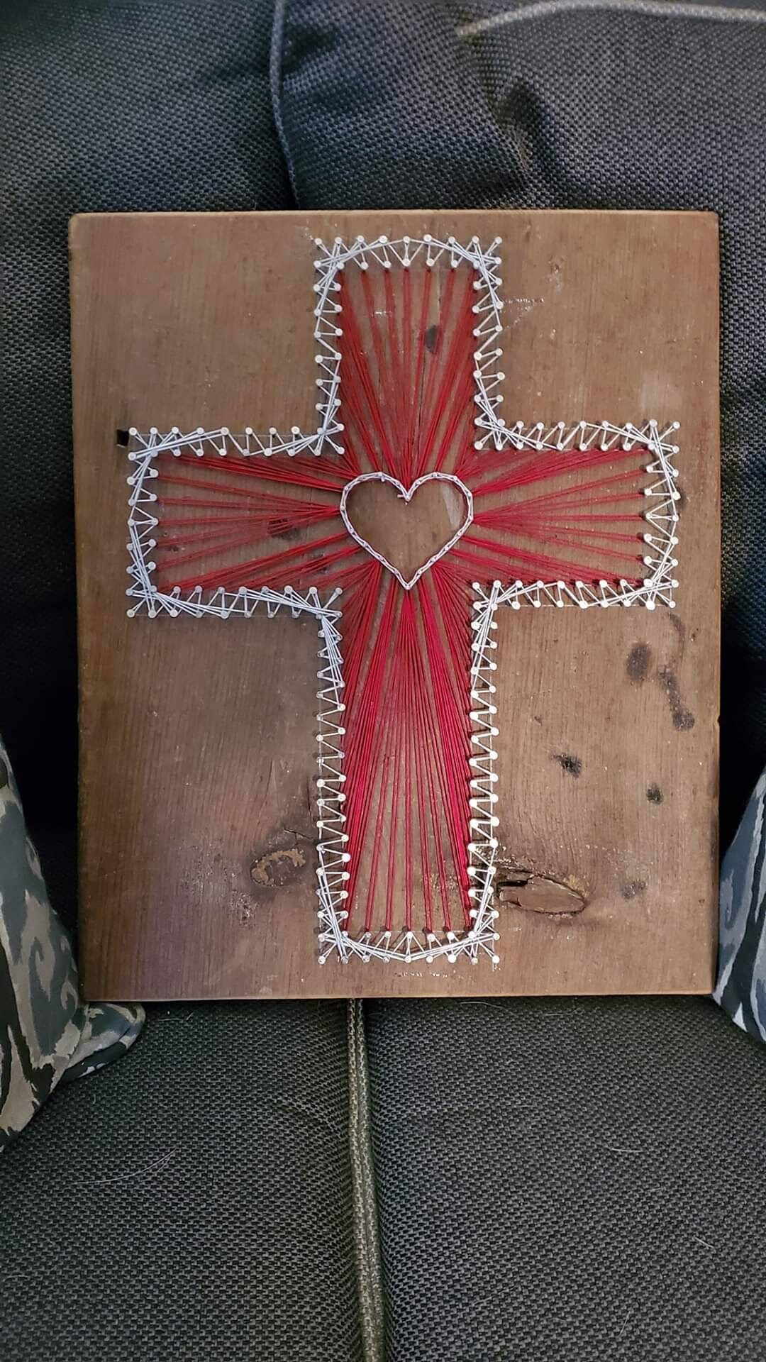 Christian Cross String Art Design Your Own - Etsy