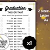 Graduation Word Scramble | Fun Graduate Party Game Challenge | Party ...