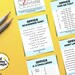 6 Office Games PRINTABLES | Fun Work Games Icebreakers | Printable Last ...