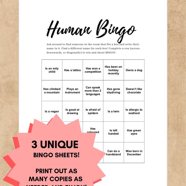 Summer Ice Breaker Game - Etsy