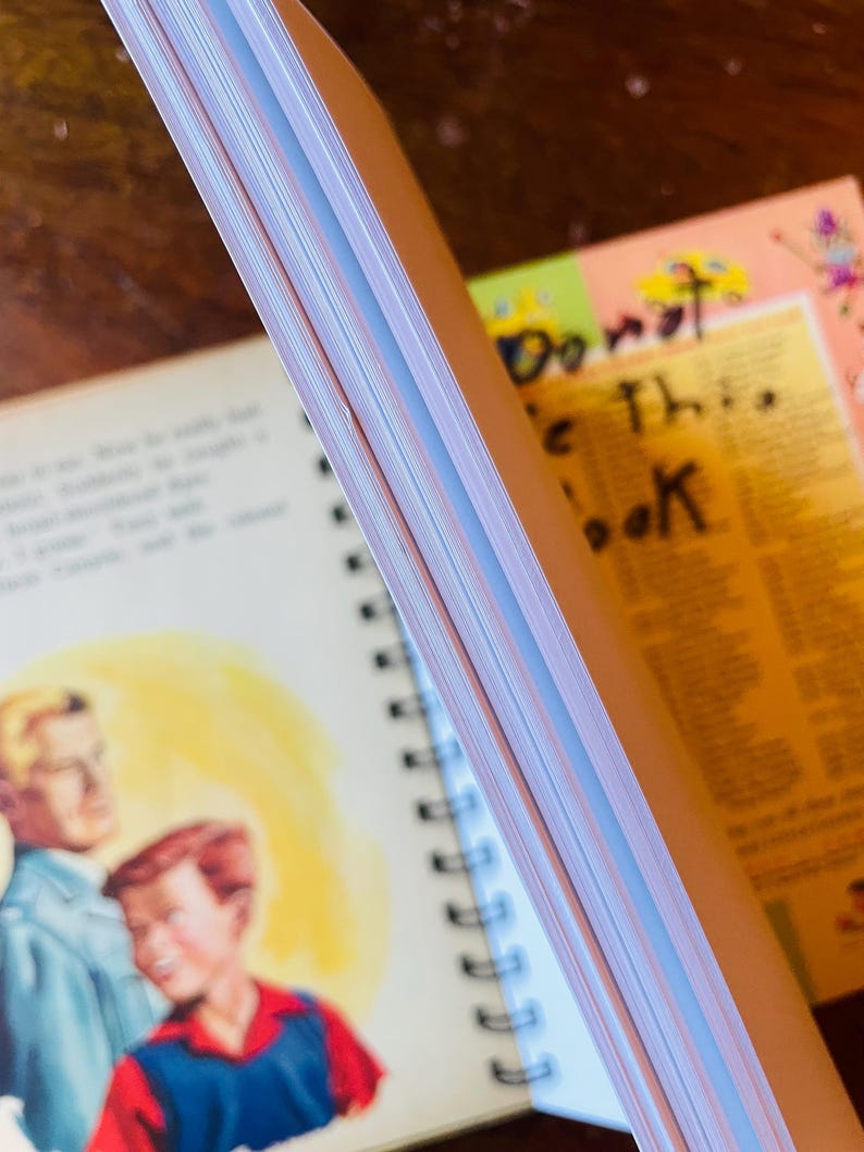 1959 Little Golden Book "steve Canyon" Junk Journal: Original Story ...