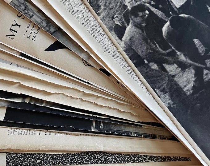 1960 Ephemera 50+ Vintage Antique Black and White Magazine Full Pages ...