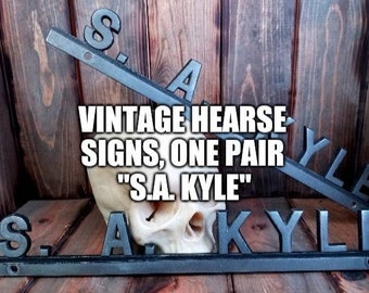 Hearse Sign - Etsy
