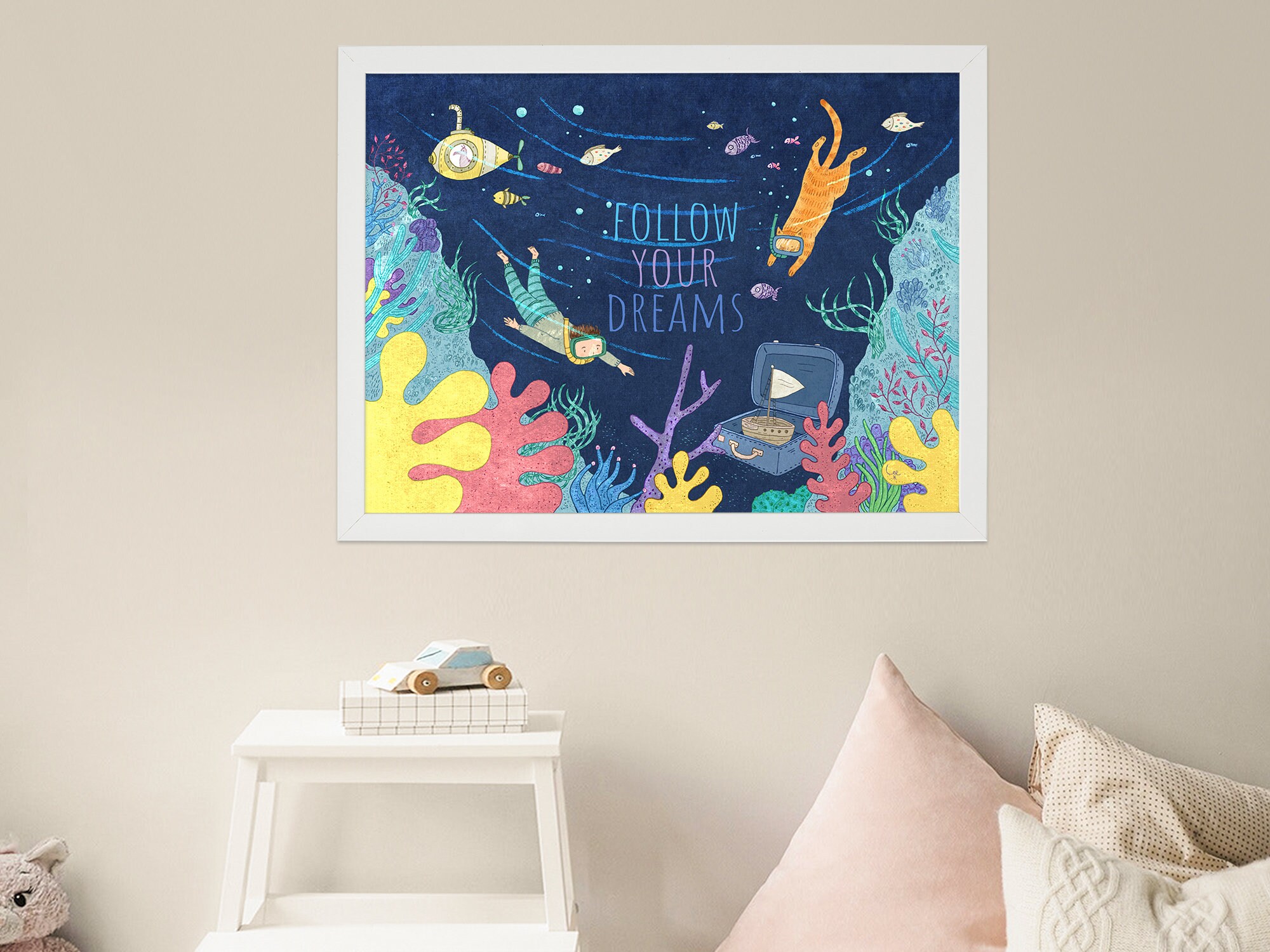 4 Printable Affirmation Wall Art for Kids Wall Decor, Colorful ...