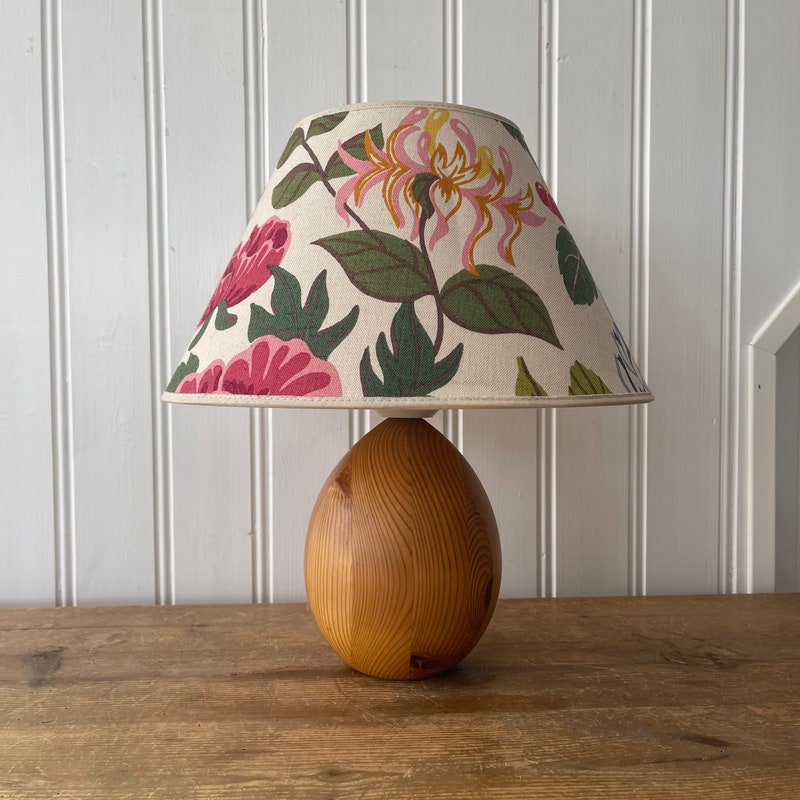 Birch Table Lamp - Etsy