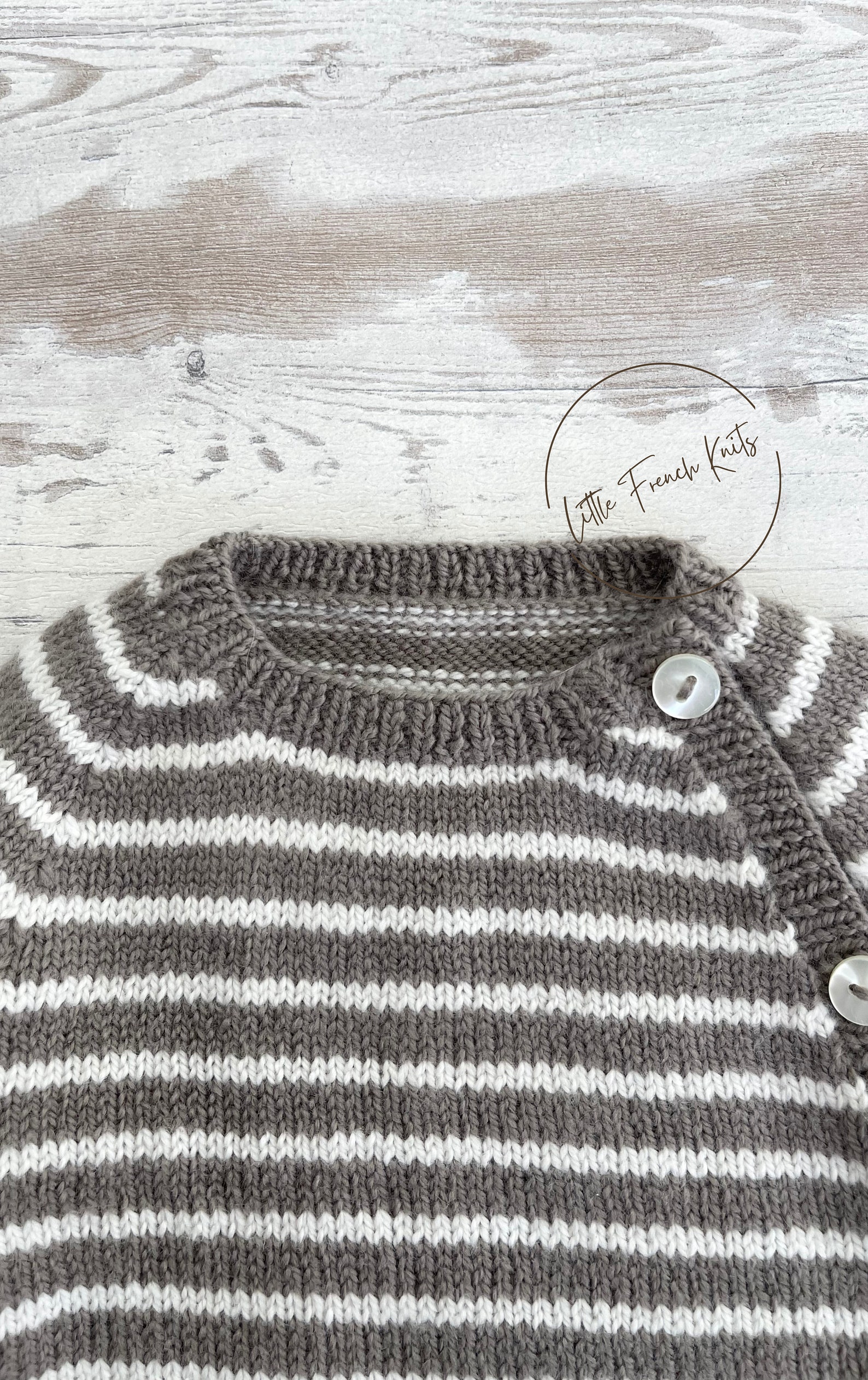 Knitting Pattern Baby Wool Sweater Cardigan Instructions in English PDF ...