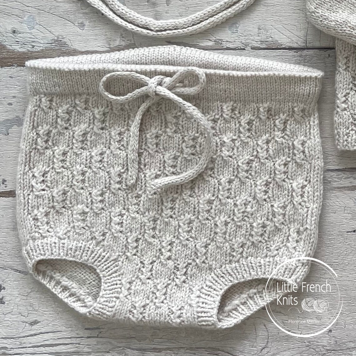 Knitting Pattern Baby Bloomers Instructions in English PDF Sizes ...