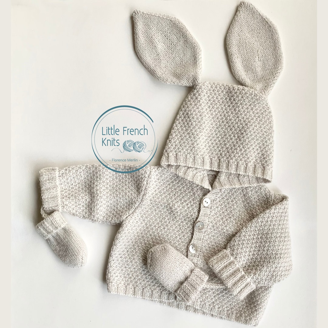 Knitting Pattern Baby Wool Coat Instructions in English PDF Sizes ...