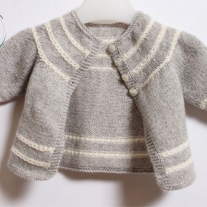 Baby Knitting Patterns Set Wool English Instructions PDF Sizes Newborn ...