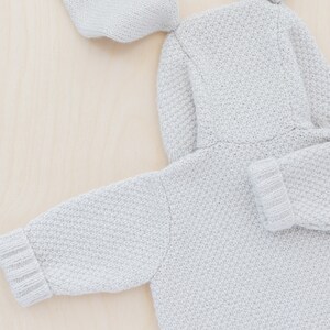 Knitting Pattern Baby Wool Coat Instructions in English PDF Sizes ...