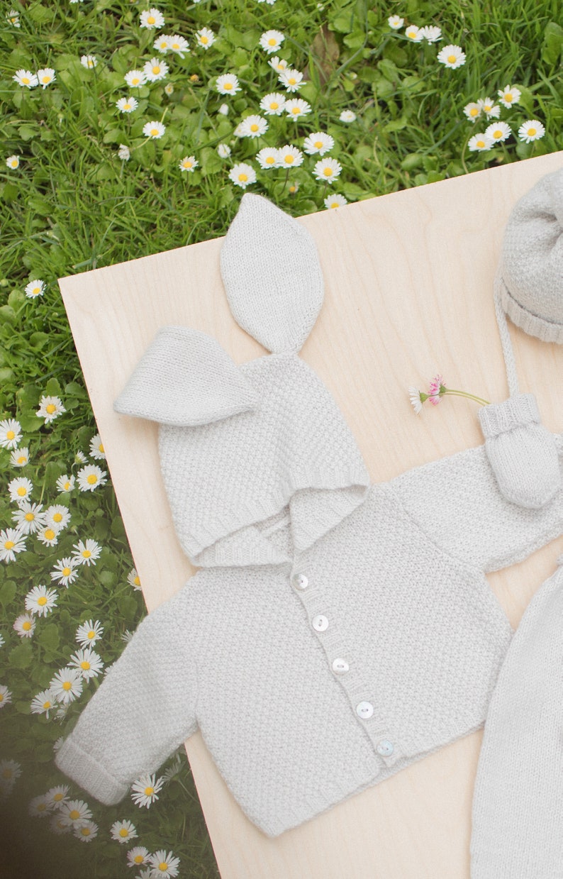Knitting Pattern Baby Wool Coat Instructions in English PDF Sizes ...
