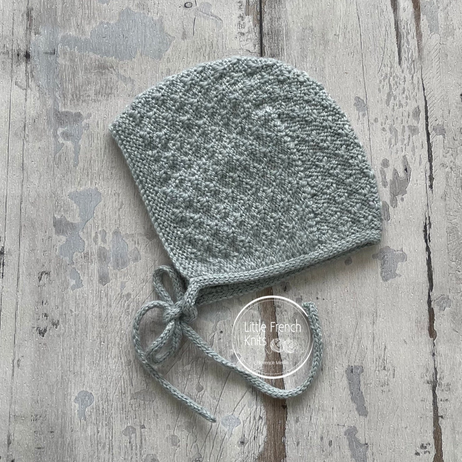 Knitting Pattern Baby Wool Bonnet Instructions in English PDF Sizes ...