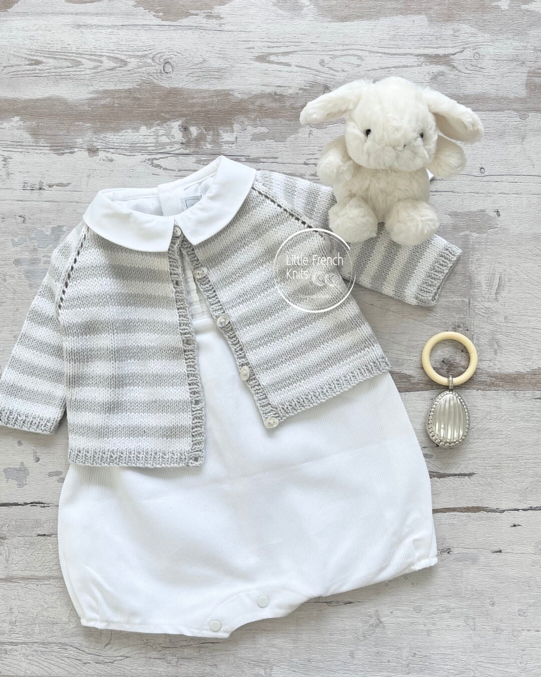 Knitting Pattern Baby Wool Cardigan Instructions in French PDF Sizes ...