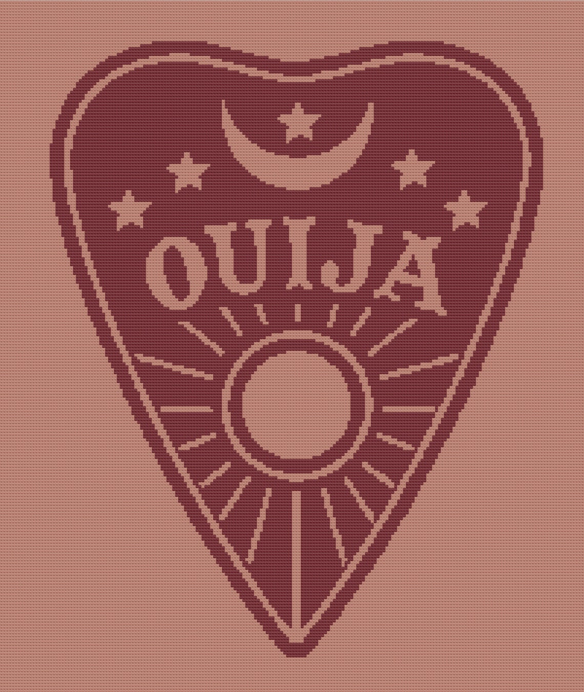 3 Crochet Pattern Bundle//ouija Bundle// Single Crochet Tapestry//graph ...