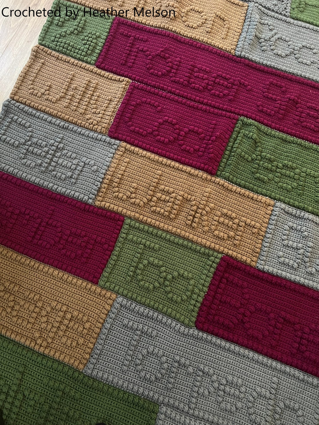 Crochet Pattern//p is for Penis//graph and WRITTEN Instructions//bobble ...