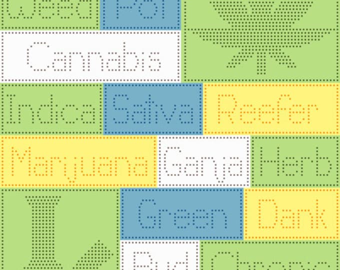 PDF Only Wacky Tobacky Pot Leaf Beanie or Slouch With Skulls - Etsy