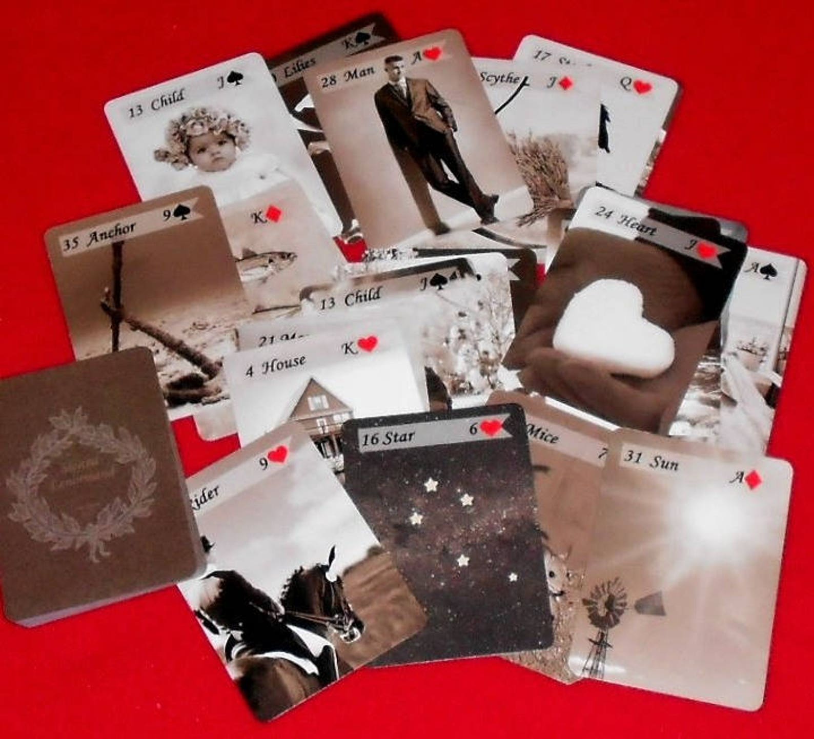 Sienna Lenormand Fortune Telling Oracle Cards by Lynn Boyle. Brand New ...