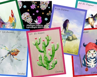 Mexican Tarot Cards - Etsy