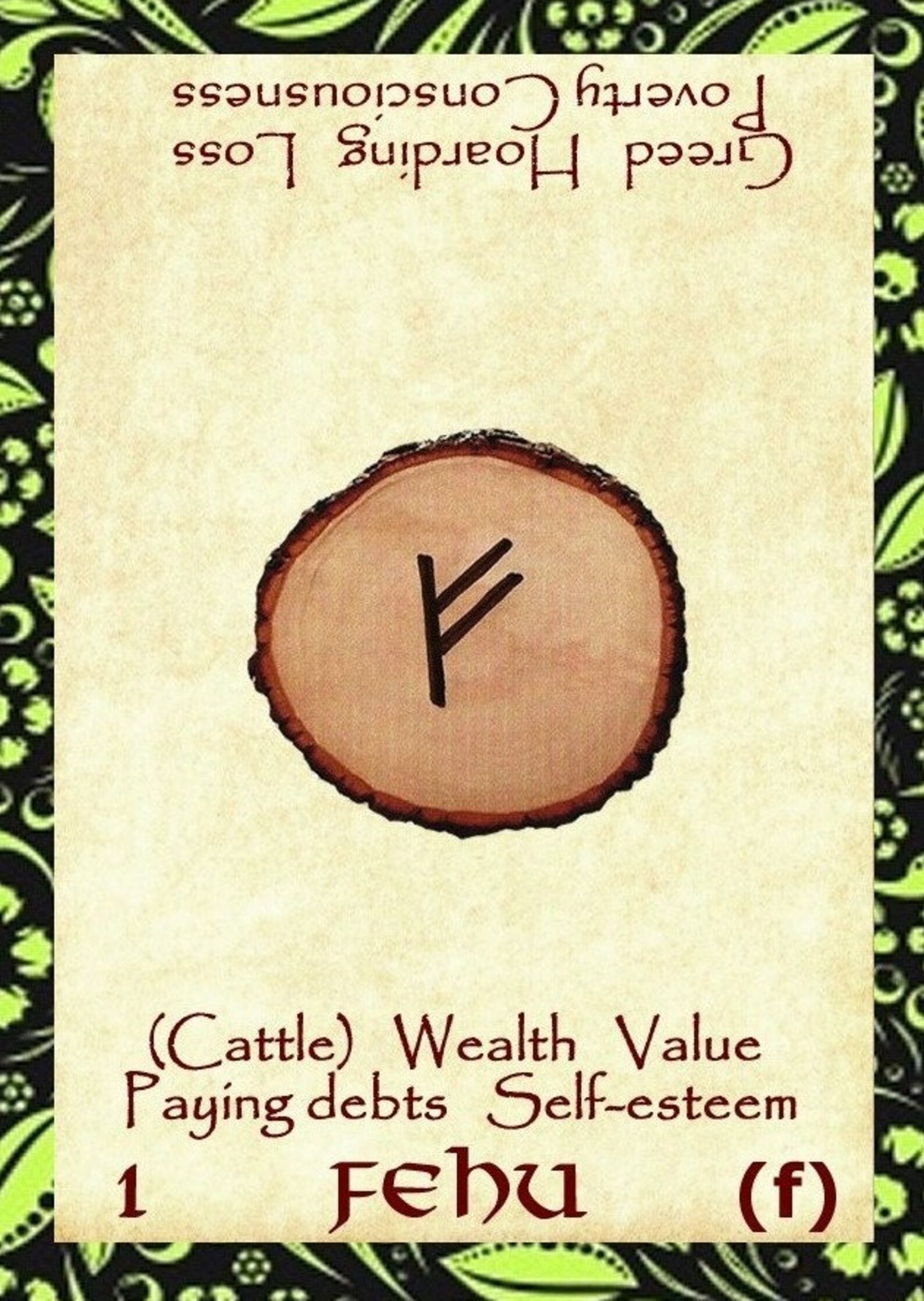 Rune Cards With Key Words Oracle Deck 25 Cards by Lynn Boyle. - Etsy