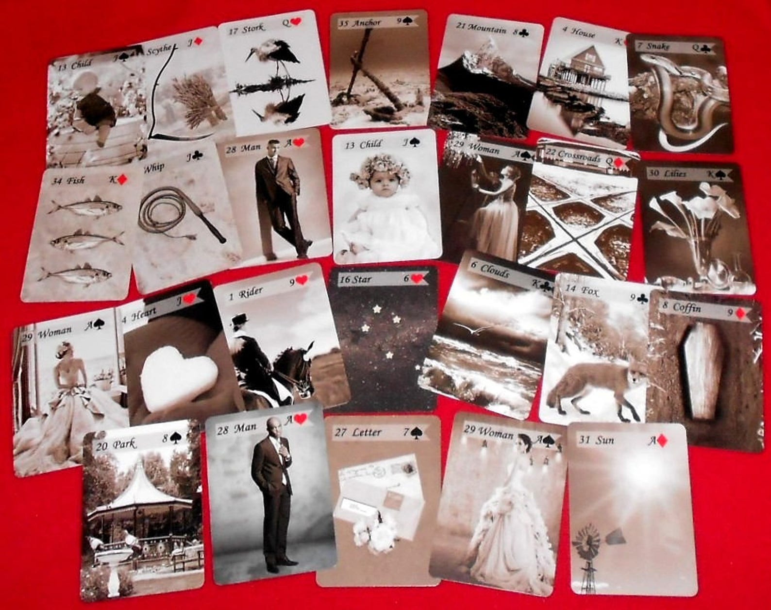 Sienna Lenormand Fortune Telling Oracle Cards by Lynn Boyle. Brand New ...