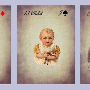 Quaint Little Lenormand (brown) Fortune Telling Oracle Cards. Brand New ...