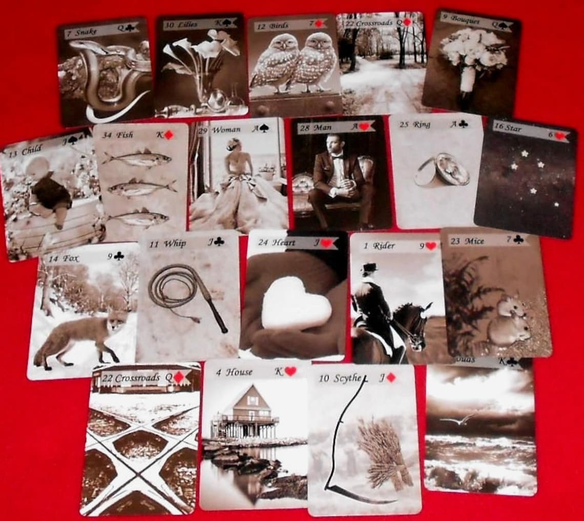 Sienna Lenormand Fortune Telling Oracle Cards by Lynn Boyle. Brand New ...
