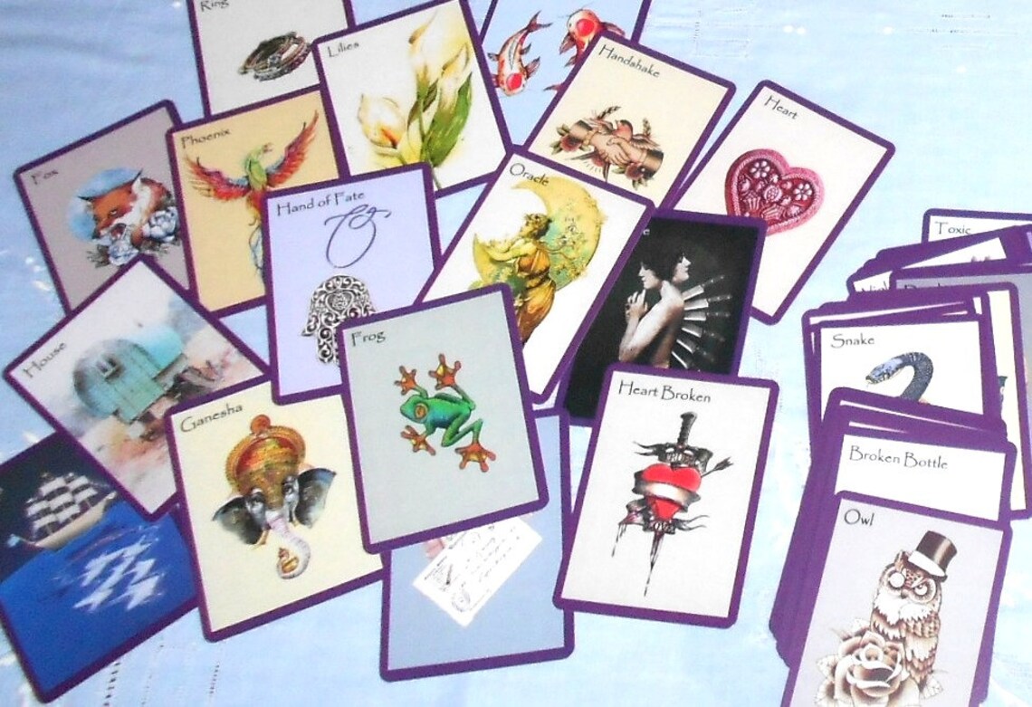 Bella Gypsy Fortune Telling Oracle 38 Cards by Lynn Boyle. | Etsy