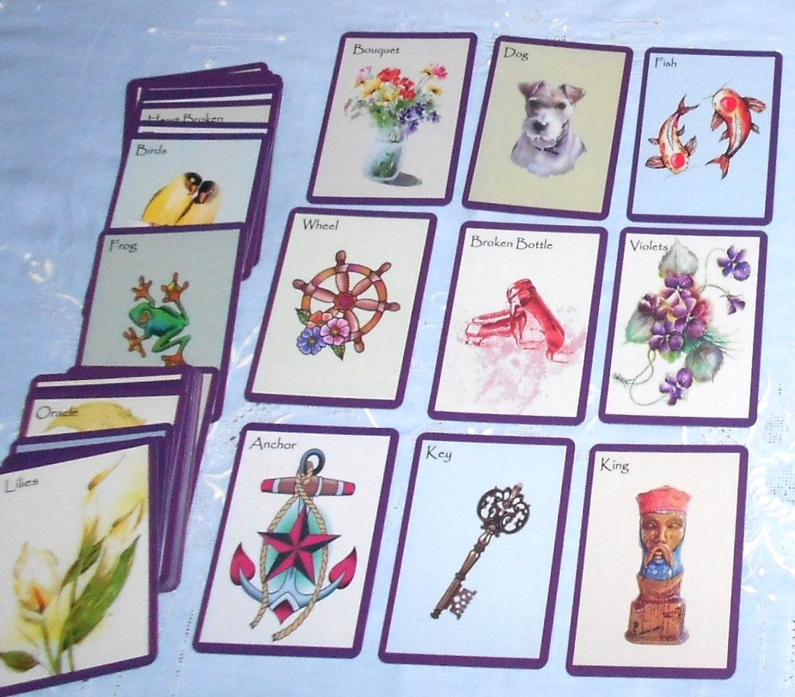 Bella Gypsy Fortune Telling Oracle 38 Cards by Lynn Boyle. | Etsy