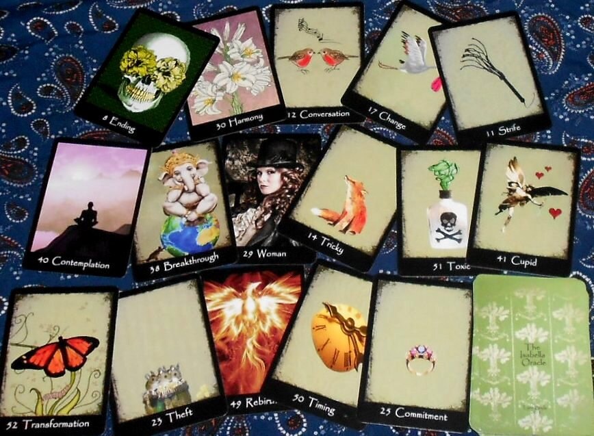 Isabella Len-oracle Cards by Lynn Boyle. 54 Cards. Brand New. Self ...