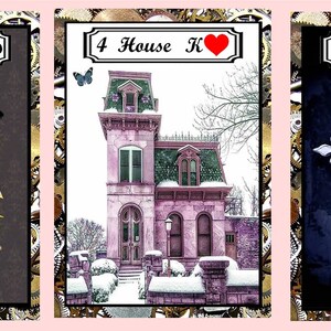 Victorian Steampunk Lenormand Fortune Telling Oracle 36 Cards by Lynn ...